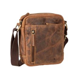 Green Burry Greenburry Umh&auml;ngetasche Vintage in Sattelbraun | Gr.: onesize