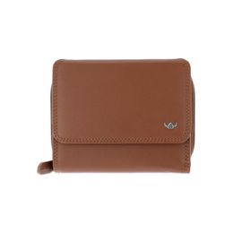 Golden Head Polo Geldb&ouml;rse RFID Leder 11,5 cm in cognac | Gr.: onesize