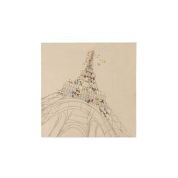 Kayoom &Ouml;l-Wandbild Trip To Paris 80 x 80 cm in natur | Gr.: onesize