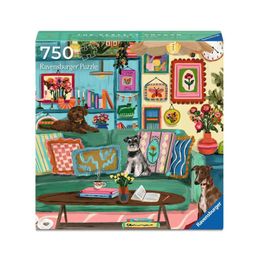 Ravensburger Puzzle 750 Teile Gl&uuml;cklicher Ort, gem&uuml;tlicher Ort in bunt | Gr.: onesize