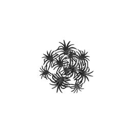 Kayoom Wanddeko Domizil 425 in schwarz | Gr.: onesize