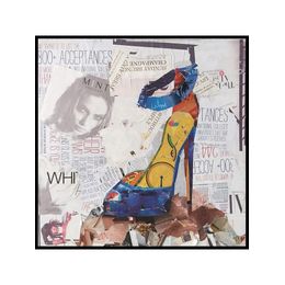 Kayoom Papier Wandbild Dresscode I 52 x 52 cm in multi | Gr.: onesize