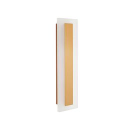 Beliani Wandleuchte f&uuml;r den Au&szlig;enbereich ROSALIE in Gold/Wei&szlig; | Gr.: onesize
