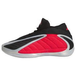 adidas Performance Sportschuh 'Anthony Edwards 2' Herren Gr&ouml;&szlig;e 50.5/51 rot / schwarz / silber