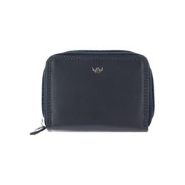 Golden Head Polo Kreditkartenetui RFID Leder 10 cm in marineblau | Gr.: onesize