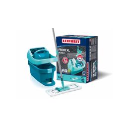 Leifheit Set Wischtuchpresse Profi XL mobile t&uuml;rkis grau wei&szlig; 48,0 x 28,7 x 146,0 cm | Gr.: onesize