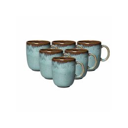 like. by Villeroy & Boch 6er Set Becher mit Henkel Lave 400 ml in Glac&eacute; | Gr.: onesize