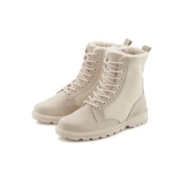 Vivance Stiefelette 'Stiefel, Boots' rot Gr. 37 f&uuml;r Damen. Mit Fellimitat