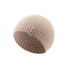 Sterntaler GOTS Strickm&uuml;tze Waffel in beige | Gr.: 39 cm