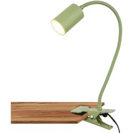 Schreibtischlampe "FLEKS Tischlampe", gr&uuml;n, Briloner Leuchten, B&uuml;ro, Leuchten