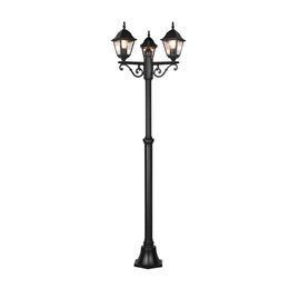 Trio Leuchten Pfosten LIVENZA in schwarz matt | Gr.: onesize