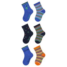 Sterntaler Socken 6er-Pack Gitarre | Gr.: 30