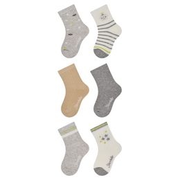 Sterntaler Socken 6er-Pack Planeten in silber mel. | Gr.: 26