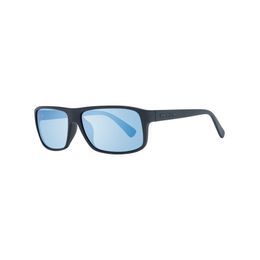 Serengeti Unisex Sonnenbrille Trapezf&ouml;rmig Schwarz | Gr.: onesize