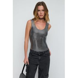 NO MATTER WHAT Blouse in Silber | Gr.: XS