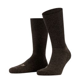 Falke Damen Socken "Walkie Ergo", braun, Gr. 42, Obermaterial: 63% Schurwolle WV. 35% Polyamid PA. 2% Elasthan EL., Socken
