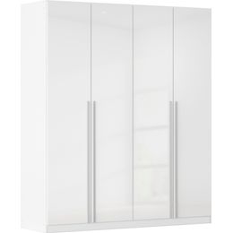 Kleiderschrank Rauch, B:181cm H:210cm T:54cm, wei&szlig;, Holzwerkstoff, Kinderzimmer, Schr&auml;nke, "Schrank Dreht&uuml;renschrank Ankleide Garderobe