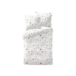 Traumschlaf Bettw&auml;sche Glennallen in bunt | Gr.: 140x200-cm-70x90-cm