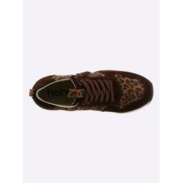 Heine Sneaker in braun-leo | Gr.: 38