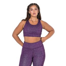 Studio Untold Sport BH in aubergine | Gr.: 54-56