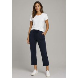 Flashlights Damen Sweathosenavy blau, Basic, Gr. 36, unifarben, Sweatware, Obermaterial: 95% Baumwolle, 5% Elasthan, Hosen, Weiche Baumwollmischung