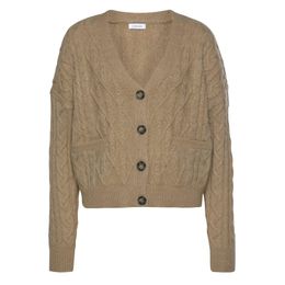 Lascana Strickjacke in camelfarben | Gr.: 32/34