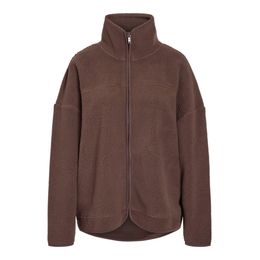 Noisy may Fleece Jacket 'NMCOZY' female size M Chocolate