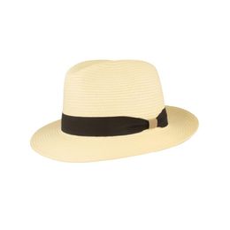 BREITER Strohhut in beige | Gr.: S