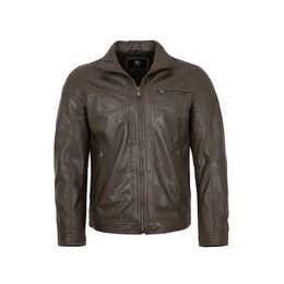 Otto Kern Lederjacke Lammnappa in Dunkelbraun | Gr.: 58