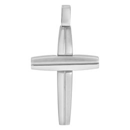 TITANIA Damen Kreuzanh&auml;nger "Titananh&auml;nger Kreuz", Titan, silber, Titan, Schmuckanh&auml;nger
