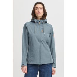 North Bend Softshelljacke NBThory W Softshell W-PRO 8000 in Blau | Gr.: 38