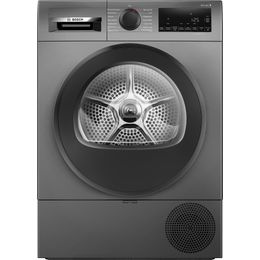Bosch W&auml;rmepumpentrockner "WQG243DR10", B:59,8cm H:84,2cm T:61,3cm, grau, Trockner, Einfache Reinigung dank Easy Clean Filter, Bettw&auml;scheprogramm