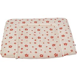 Wickelauflagenbezug Sterntaler, B:90cm L:80cm, beige, Baumwolle, Polyester, Wickelauflagenbez&uuml;ge, "Bauernhof"
