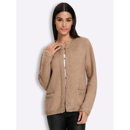 Heine Cardigan in camel | Gr.: 48