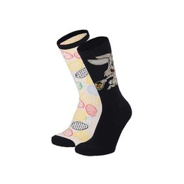 Yuhu Kinder Ostersocken 2er Pack in Schwarz | Gr.: 35-38