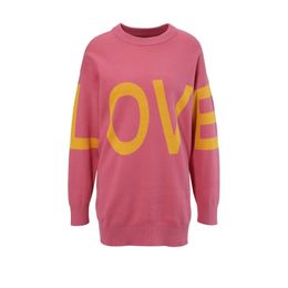 Aniston CASUAL Strickpullover in pink-hellorange | Gr.: 42