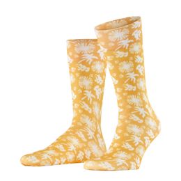 Burlington Damen Socken "Lagoon", Gr. 40, gelb, Obermaterial: 90% Baumwolle CO. 8% Polyamid PA. 2% Elasthan EL., glatt, Socken
