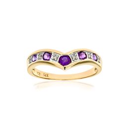 DIAMANT LETERNEL Ring female size 63 Gold