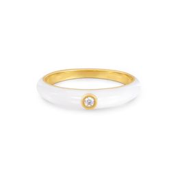 Glanzst&uuml;cke M&uuml;nchen Glanzst&uuml;cke M&uuml;nchen Ring Damen Gr&ouml;&szlig;e 50 goldgelb / transparent / wei&szlig;