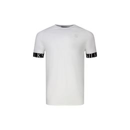 SikSilk T-Shirt Herren Gr&ouml;&szlig;e L schwarz / wei&szlig;