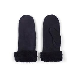 Howard London Full Finger Gloves 'Women's Leather Gloves Elsa' female size M/L Black
