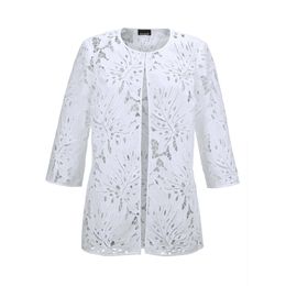GOLDNER Jacke Damen Gr&ouml;&szlig;e L/XL wei&szlig; Sommerjacke