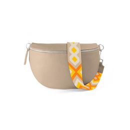 Lepelou G&uuml;rteltasche 'JUNA large' Damen Gr&ouml;&szlig;e 30 cm x 19 cm x 9 cm beige
