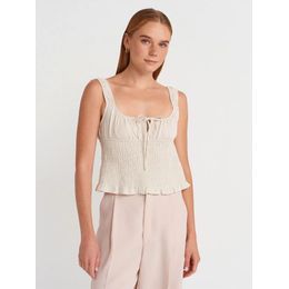 Dilvin Top female size S Cream