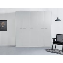 Kleiderschrank OTTO HOME, B:226cm H:229cm T:54cm, grau, Holzwerkstoff, Kinderzimmer, Schr&auml;nke, "Mehrzweckschrank Aktenschrank M&ouml;bel Mietswohnung