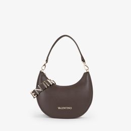 Valentino Handbags VALENTINO BAGS Damen Hobo "ALEXIA", braun, Lederimitat, unifarben, Taschen, Damen Handtasche, Schultertasche, Umh&auml;ngetasche mit Logoschriftzug