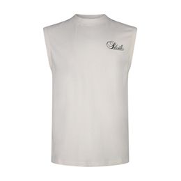 SikSilk Shirt 'Sleeveless' Herren Gr&ouml;&szlig;e L beige