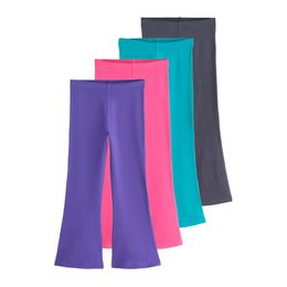 next Hose M&auml;dchen Gr&ouml;&szlig;e 164 t&uuml;rkis / dunkelgrau / lila / pink