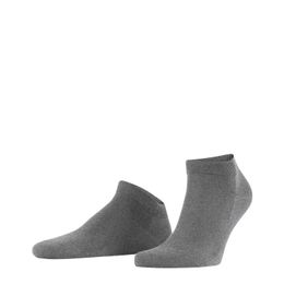 Falke Herren Sneakersocken "ClimaWool", Gr. 41, grau, Obermaterial: 50% Polyamid PA. 24% Lyocell CLY. 24% Wolle WO. 2% Elasthan EL., Socken