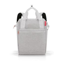 Reisenthel Rucksack "Reisenthel allrounder R"twist sky rose, Polyester, unifarben, Rucks&auml;cke, Stecklasche zur Befestigung an Reisetrolley-Griffen